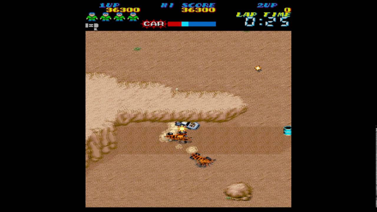 RUSH & CRASH,SPEED RUMBLER CAPCOM 1986 街機 ARCADE - YouTube