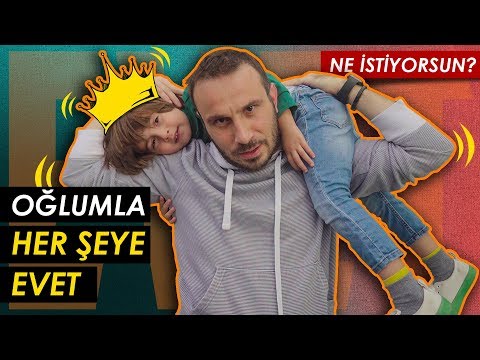 4 YAŞINDAKİ OĞLUM ALİ İLE HER ŞEYE EVET | HAYIR DERSEN BİTERSİN URAS