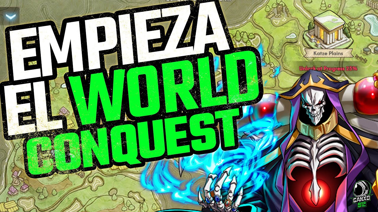 ¡EMPIEZA EL WORLD CONQUEST! COMO FUNCIONA Y QUE COMPRAR | OVERLORD LORD ...