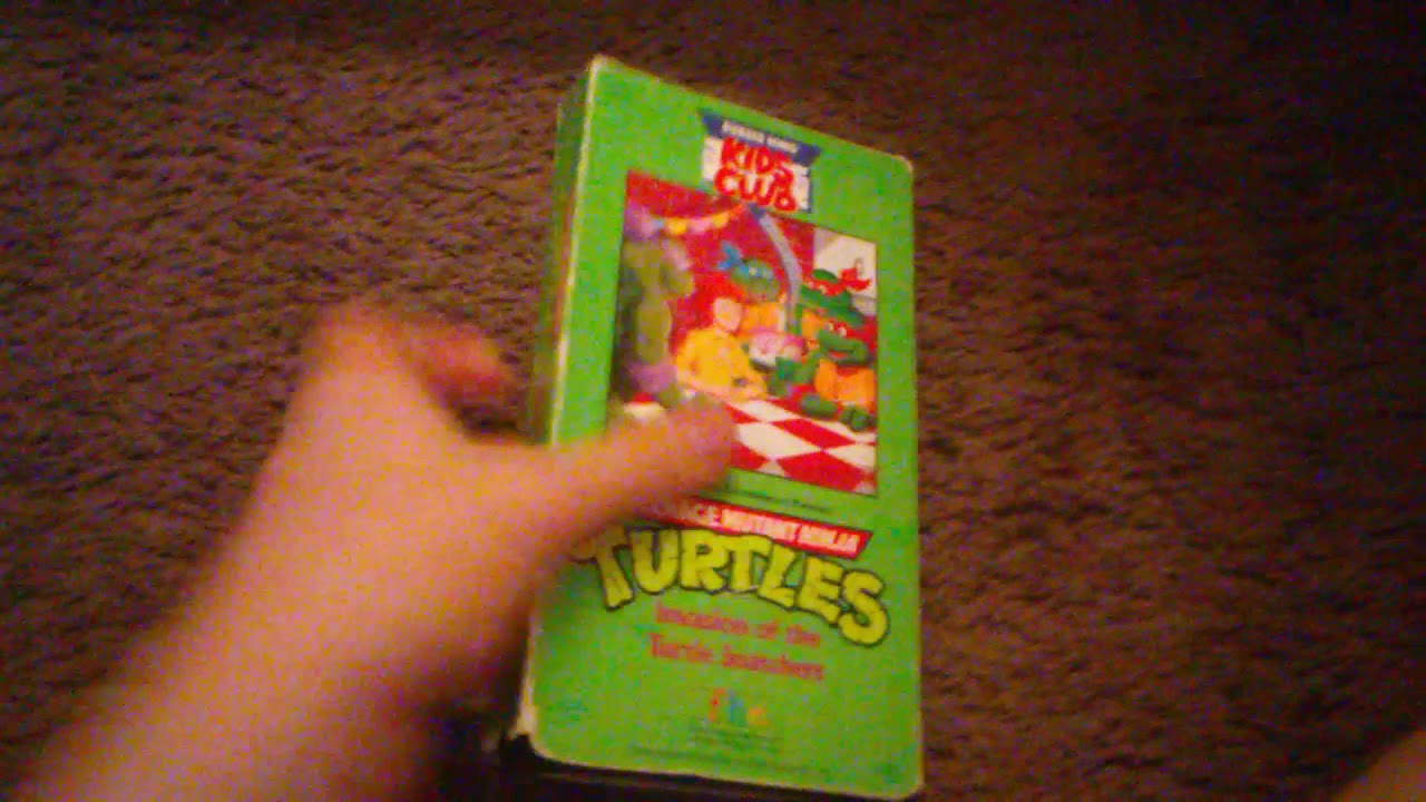 Teenage Mutant Ninja Turtles Invasion of the Turtle Snatchers VHS ...