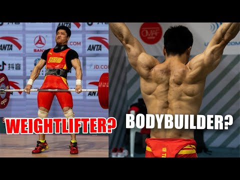 Chinese Weightlifter with INsANe back muscles (Feat. LI Fabin) - YouTube