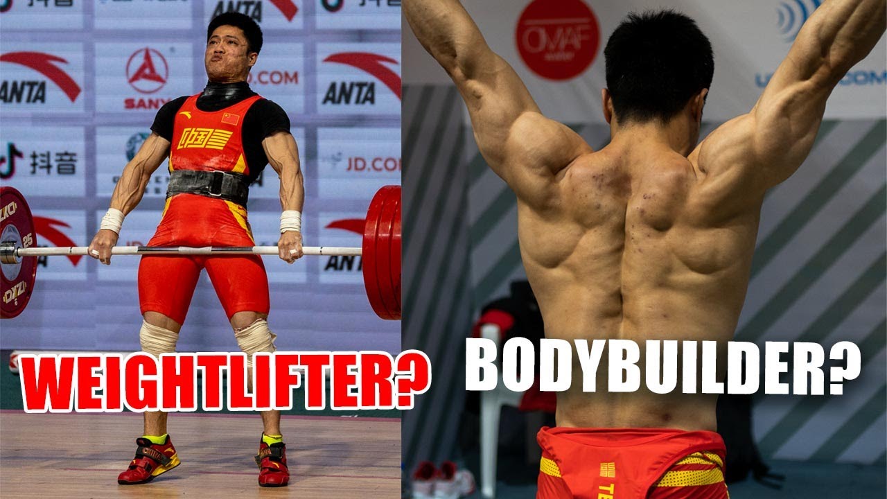 Chinese Weightlifter with INsANe back muscles (Feat. LI Fabin) - YouTube