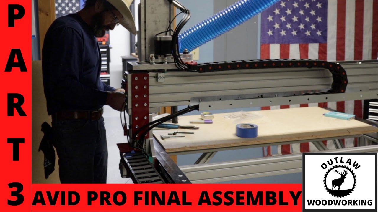 AVID CNC BUILD PART 3 FINAL ASSEMBLY - YouTube