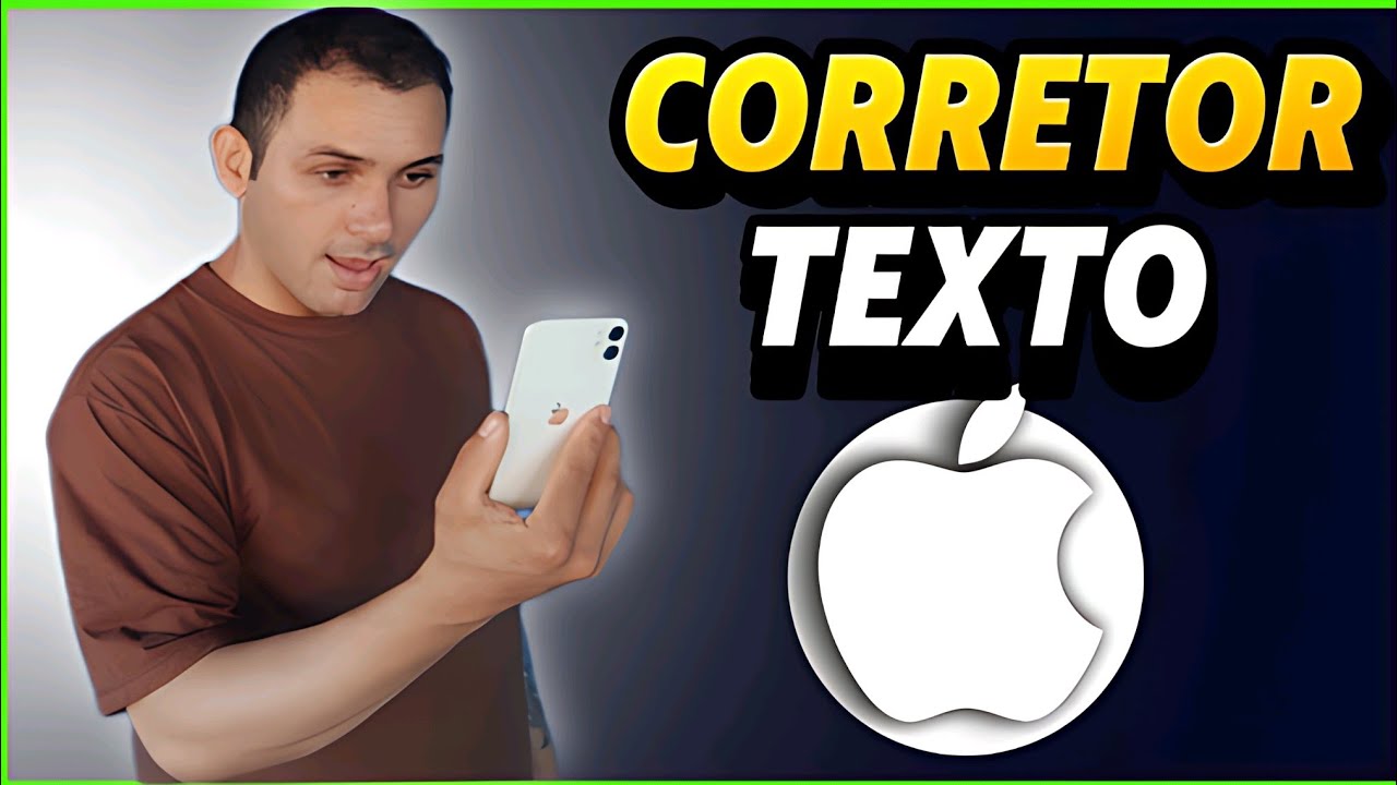 ATIVAR O CORRETOR DE TEXTO NO TECLADO DO MEU IOS IPHONE - YouTube