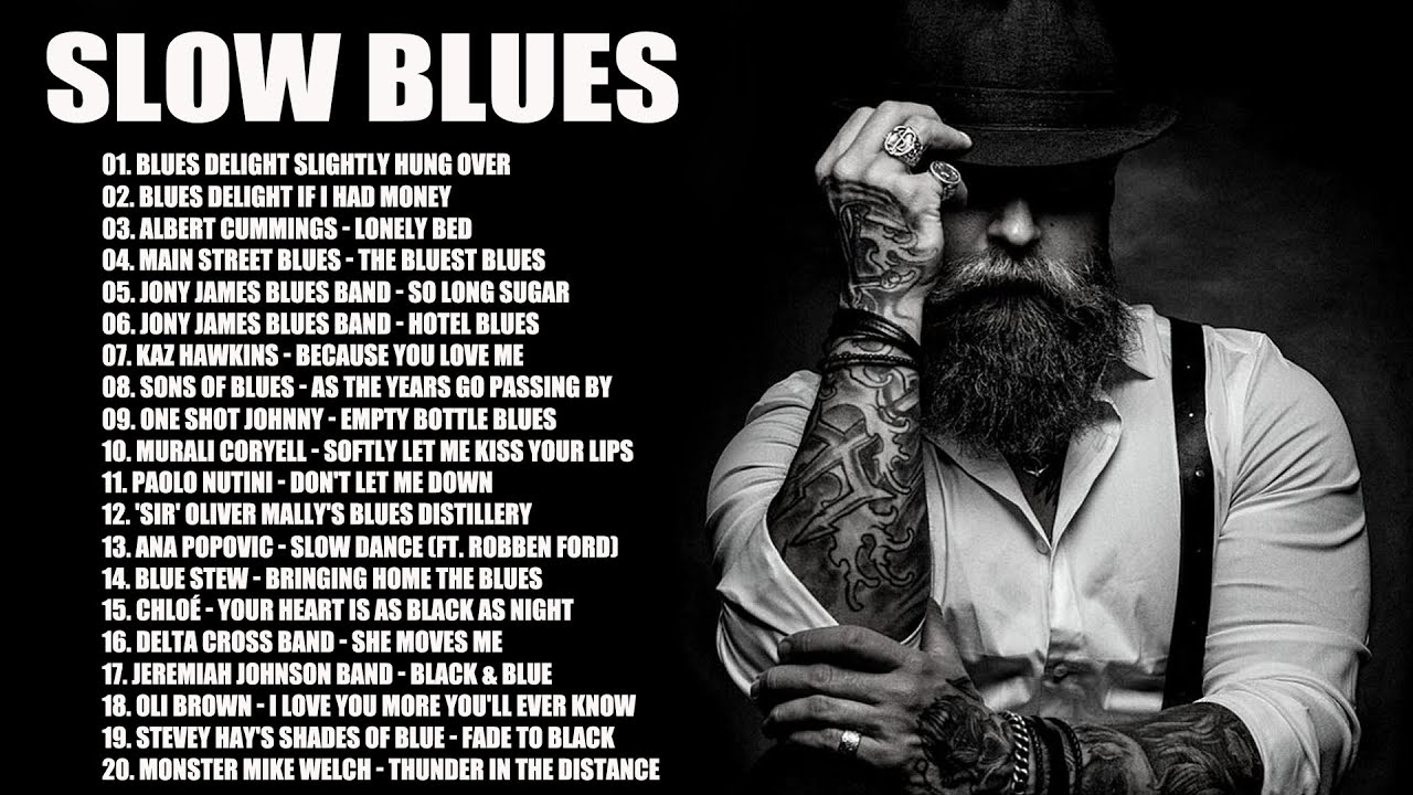 Slow Blues Music | Best Of Electric Guitar Blues Music All Time ...