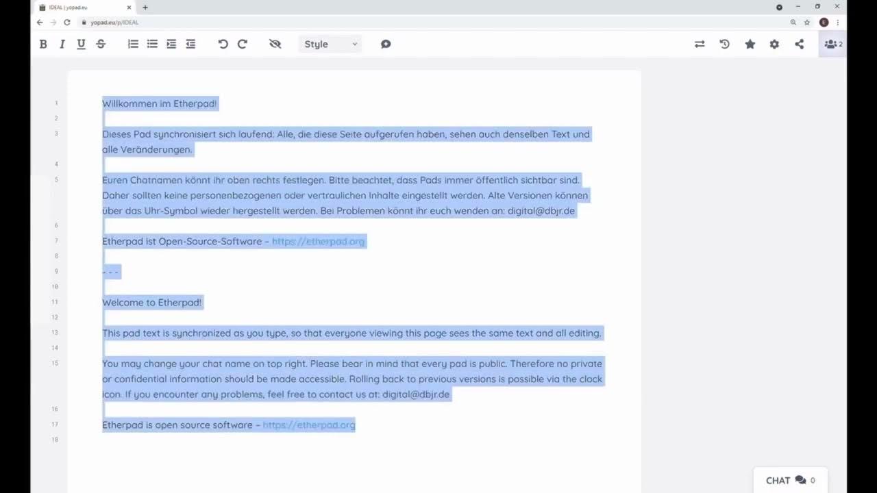 IDEAL Tutorial: Yopad (English) - YouTube