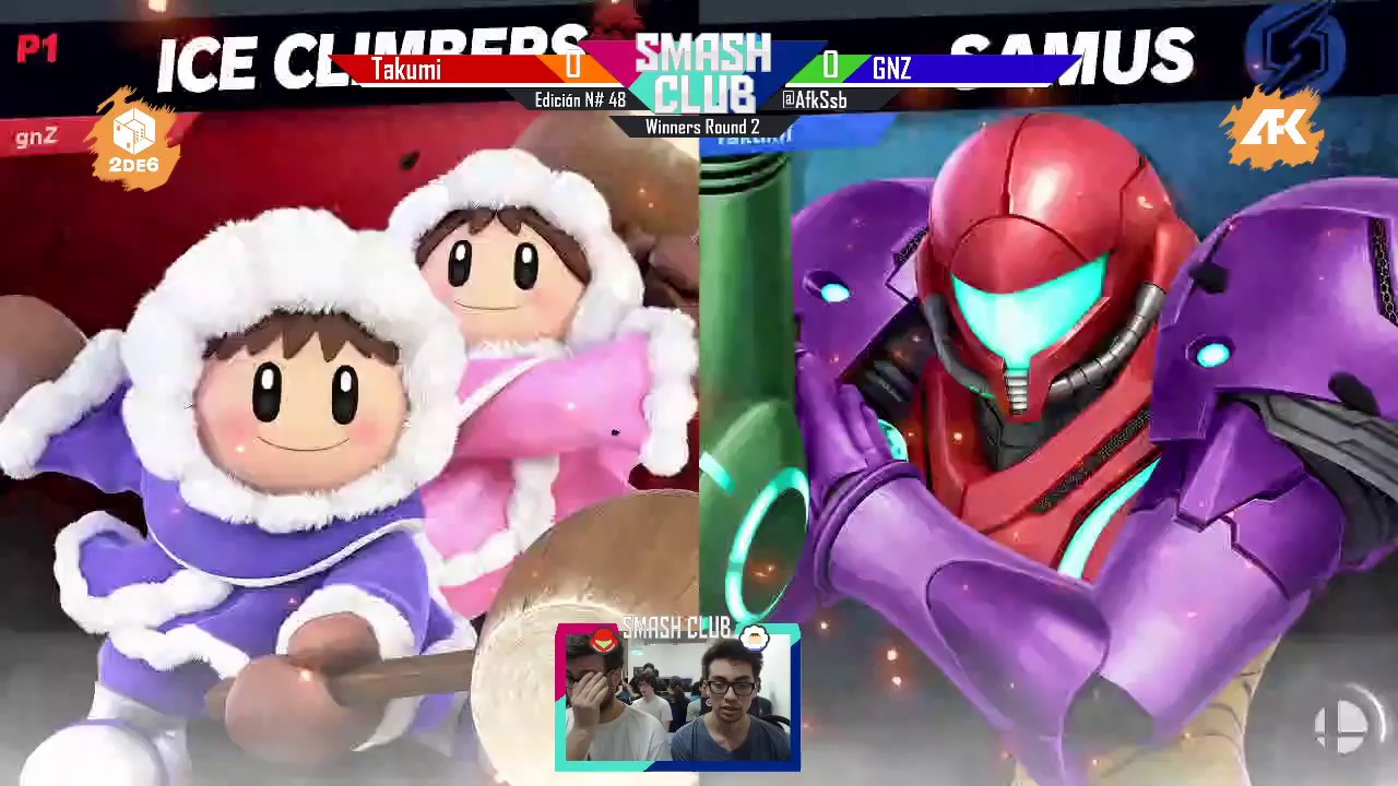 Smash Club #48 - GNZ (Ice Climbers, Game & Watch) vs Takumi (Samus ...