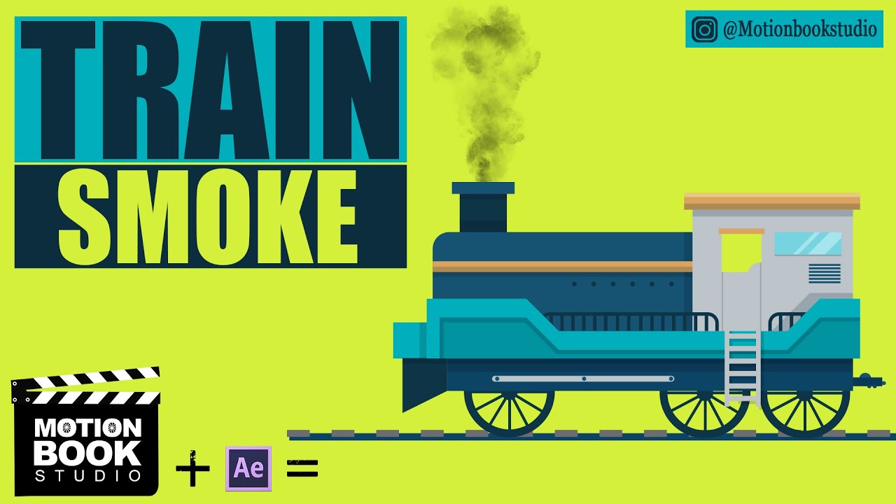Train Smoke Animation | Motion Graphics in After effect | - YouTube