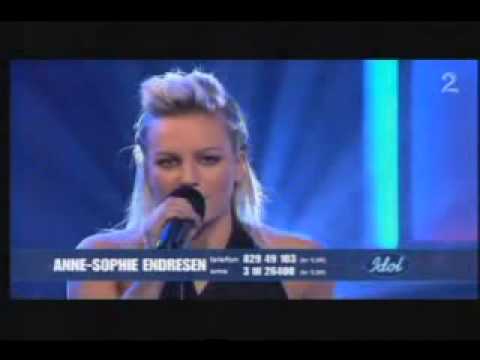 Anne Sophie Endresen - Alone (Heart) Idol Norway 2007 - Semifinale 2 ...