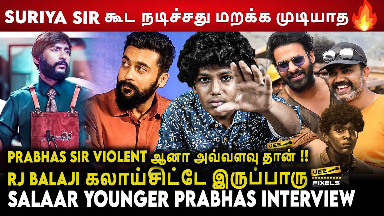 Surya Sir கோவப்பட்டர் ஒரே Scene ல😰| Salaar Child Actor Videsh Anand ...