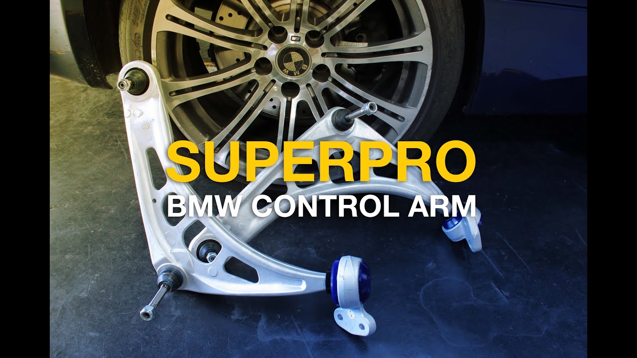 BMW E46 Alloy Control Arm Kit ALOY0046K - SuperPro - YouTube