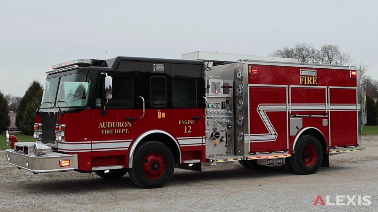 AUDUBON FIRE DEPARTMENT - ALEXIS SIDE CONTROL 1500GPM PUMPER #2583 ...