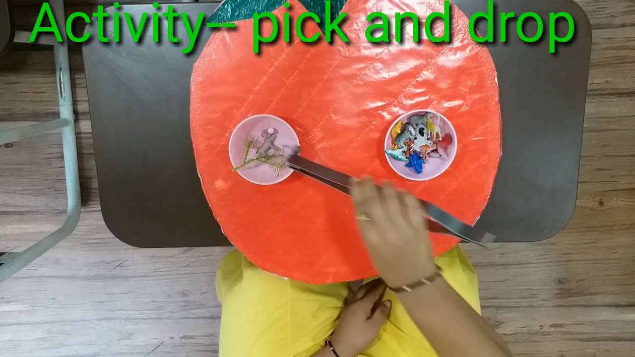 Activity - Pick and drop - YouTube