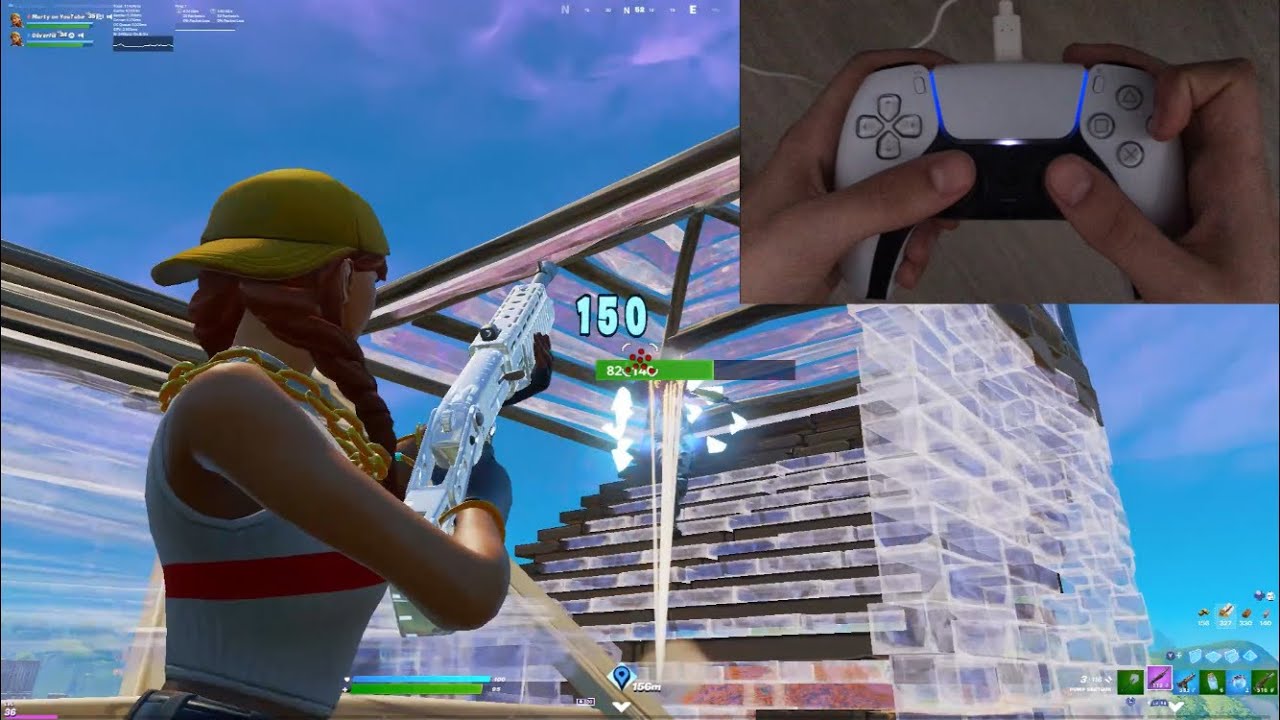 Fortnite PS5 Controller *CLAW* HANDCAM - YouTube