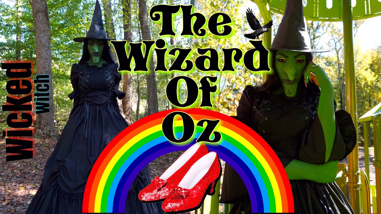 😱TRANSFORMING INTO THE WICKED WITCH! LIFE-SIZE WIZARD OF OZ WATKINS ...