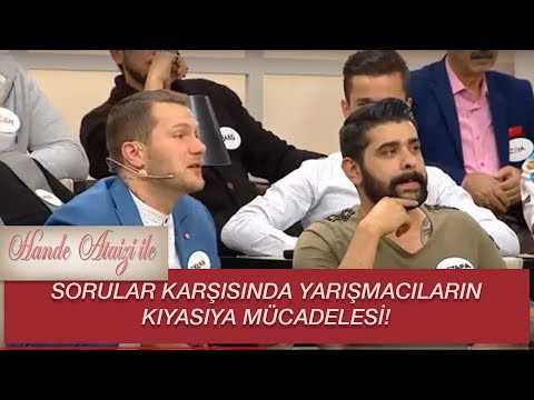Hande Ataizi ile Yarışalım | SORULAR KARŞISINDA YARIŞMACILARIN KIYASIYA MÜCADELESİ!
