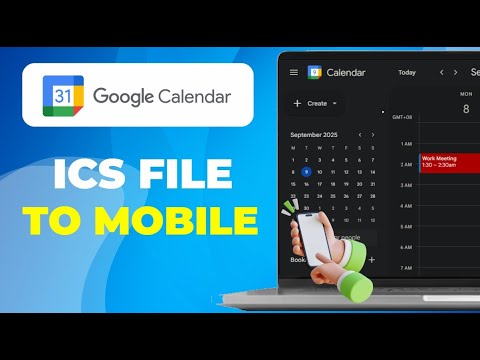 How To Add ICS File To Google Calendar Mobile Connect Your Calendar ...