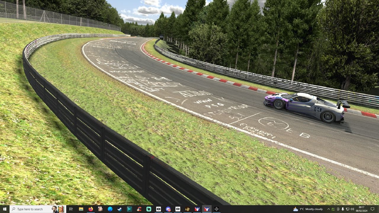 first timed lap green hell 24 hours practice - YouTube