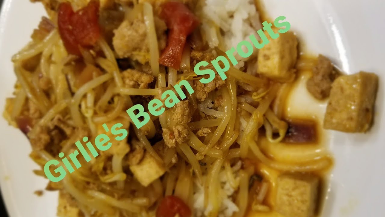 Bean Sprouts Stir Fry (easy recipe) - YouTube