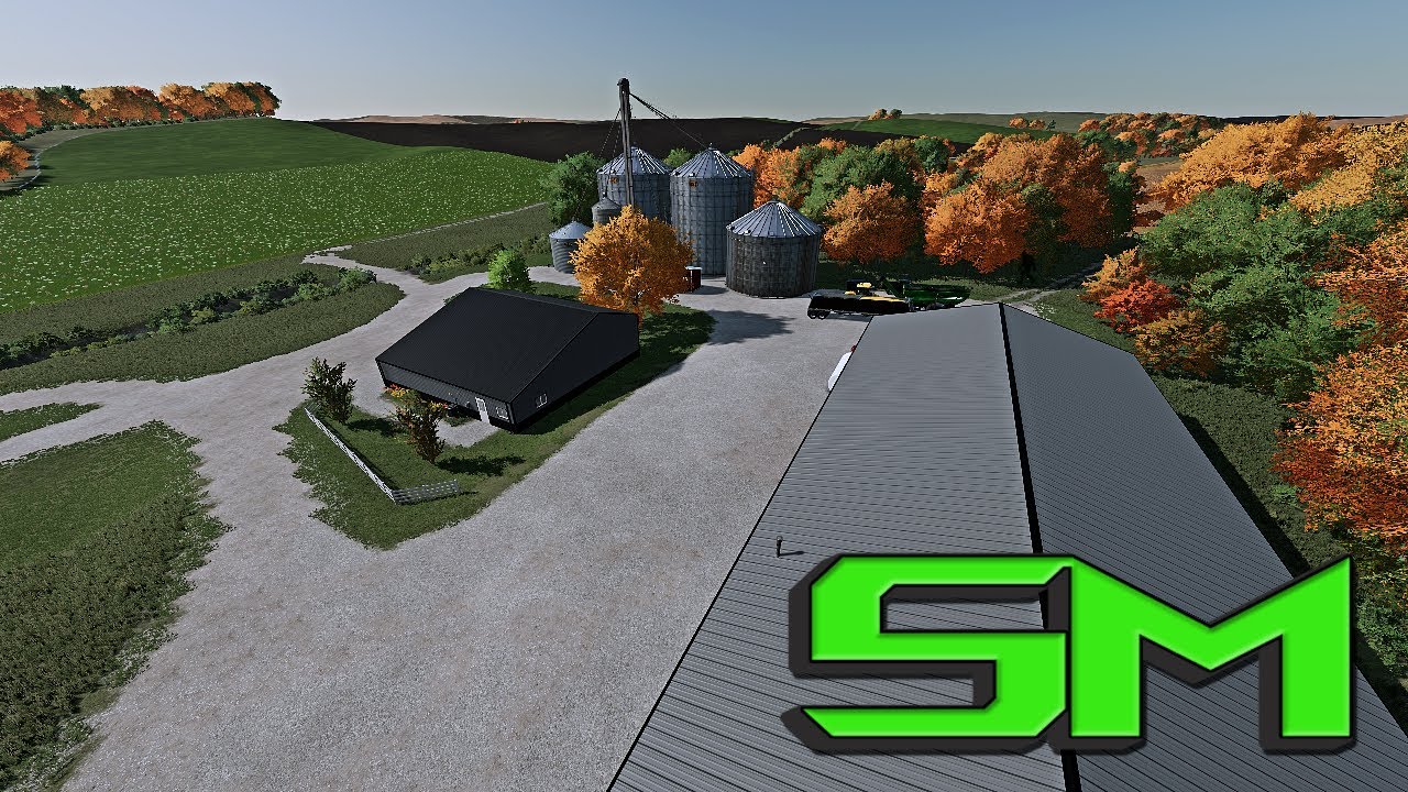 Farm Build on Hubbard, NE | Farming Simulator 22 - YouTube