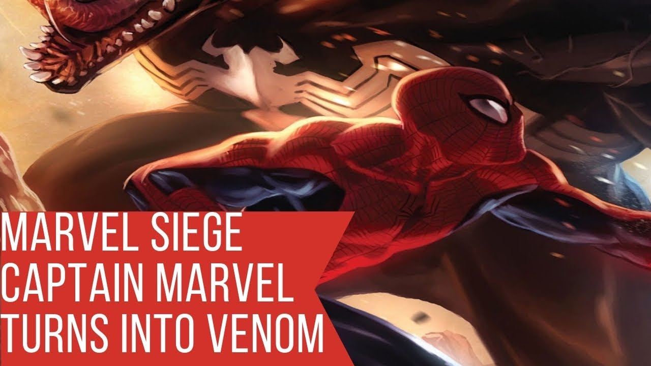 Venom Captain Marvel (Marvel Siege: Spider-man) - YouTube