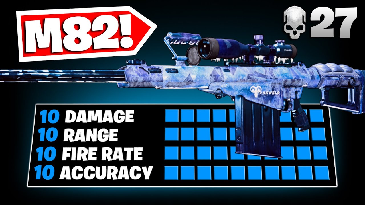 the "ONE SHOT" M82 SNIPER in WARZONE is OVERPOWERED! BEST M82 CLASS ...