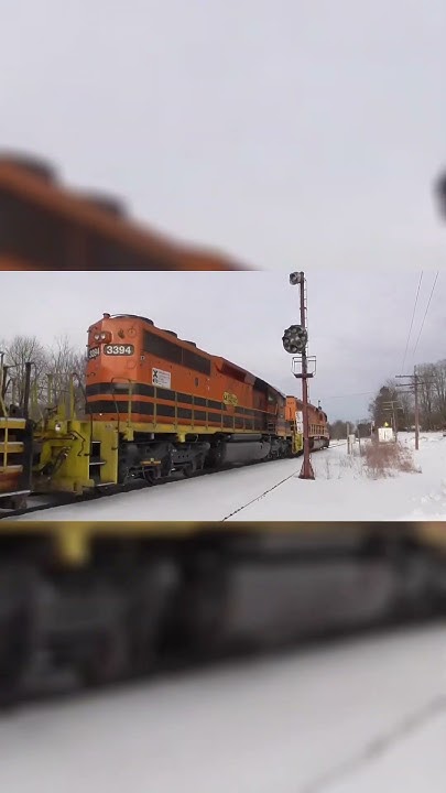 Northbound run through CP Mount Jewet- BPRR 3343 - YouTube