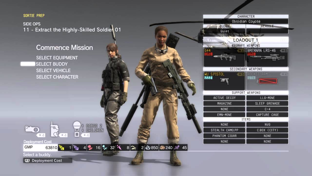 Female Soldiers Showcase MGS 5 - YouTube