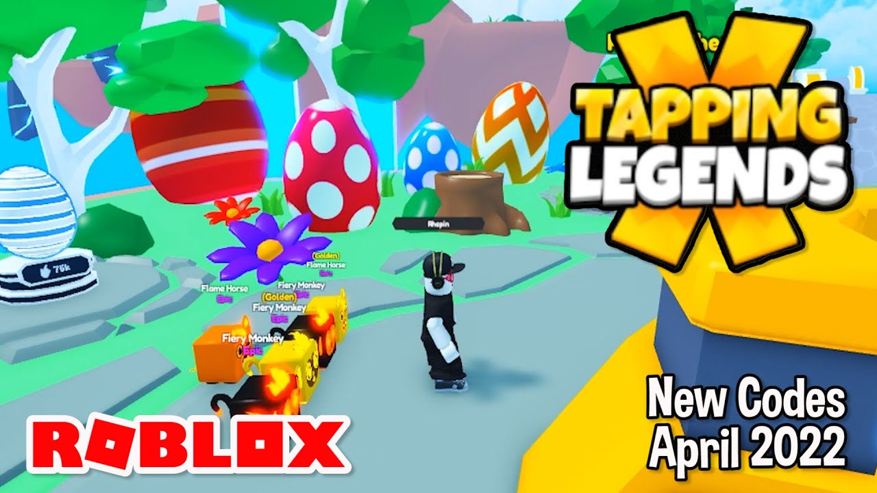 Roblox Tapping Legends X New Codes April 2022 - YouTube