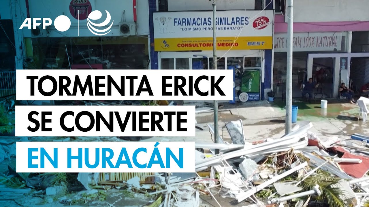 Tormenta Erick se convierte en huracán en el Pacífico cerca de México ...