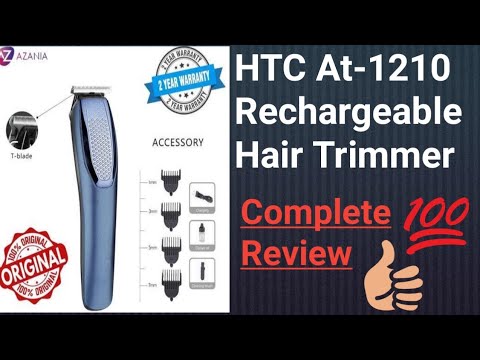 HTC Trimmer| Htc At-1210 Rechargeable Hair Trimmer| Htc trimmer ...