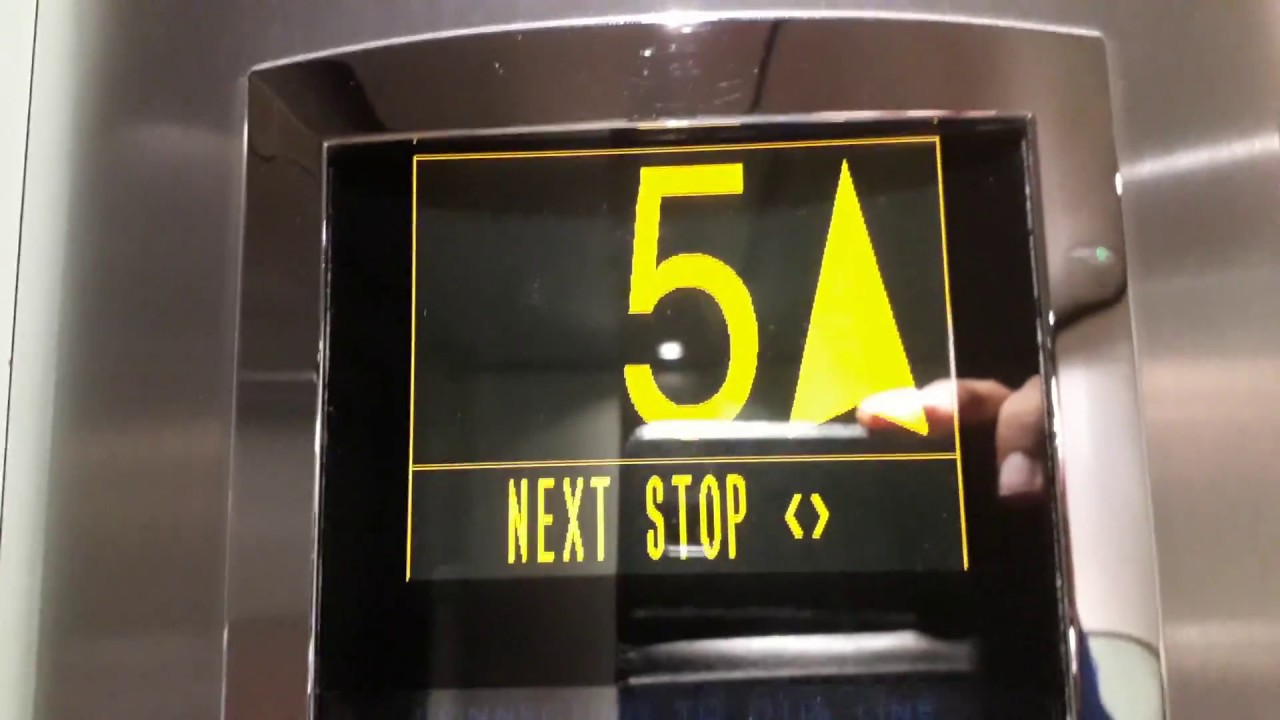 Otis 2000 VF Lifts at the Overgate Shopping Centre Car Park in Dundee ...