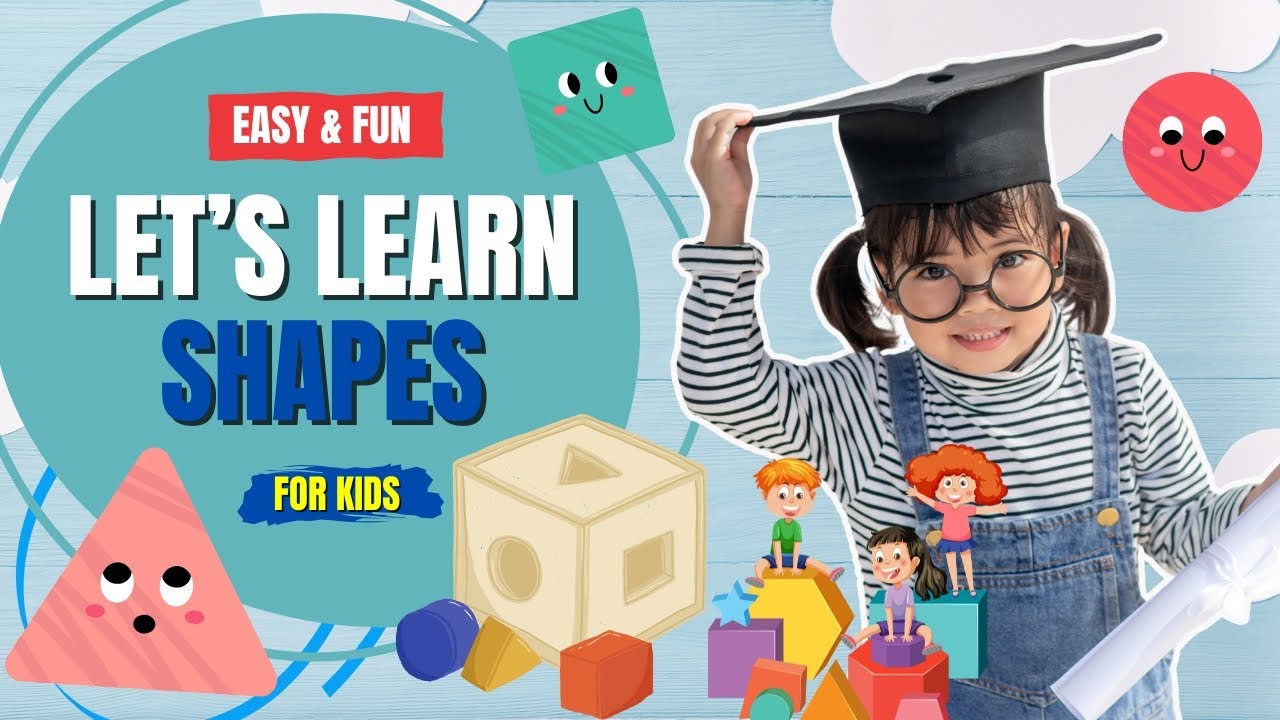 Learn Shapes for Kids – Fun & Easy Shape Names and Spelling! # ...