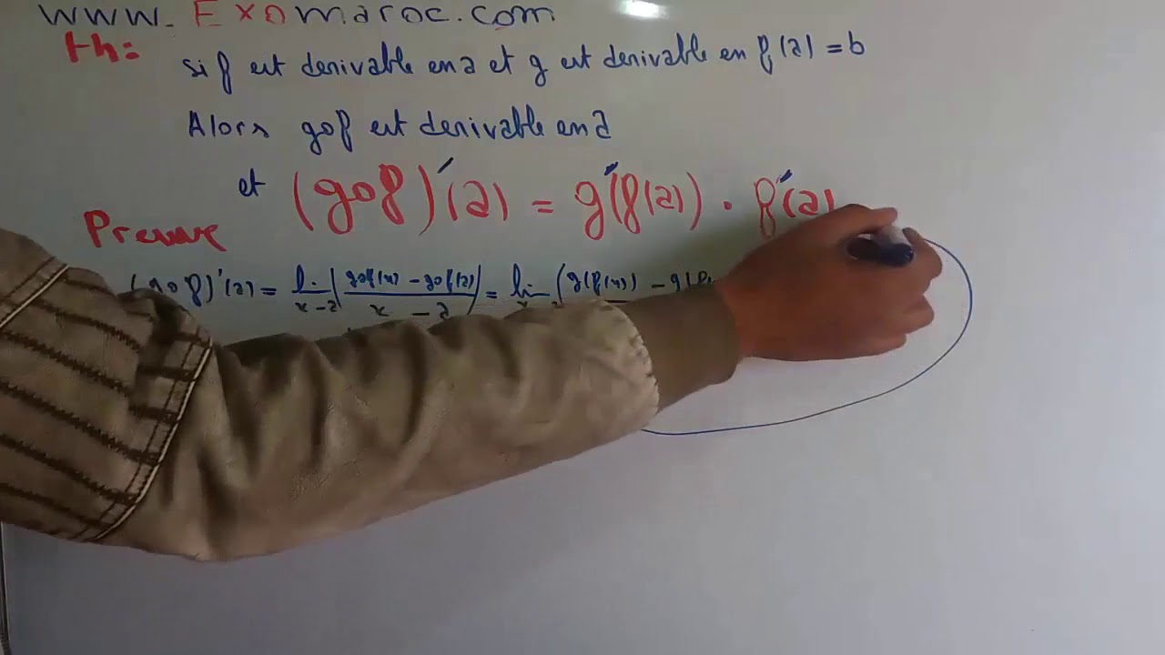Ep #22 Économie S1 - analyse mathématique : Calcul de la dérivée DE ...
