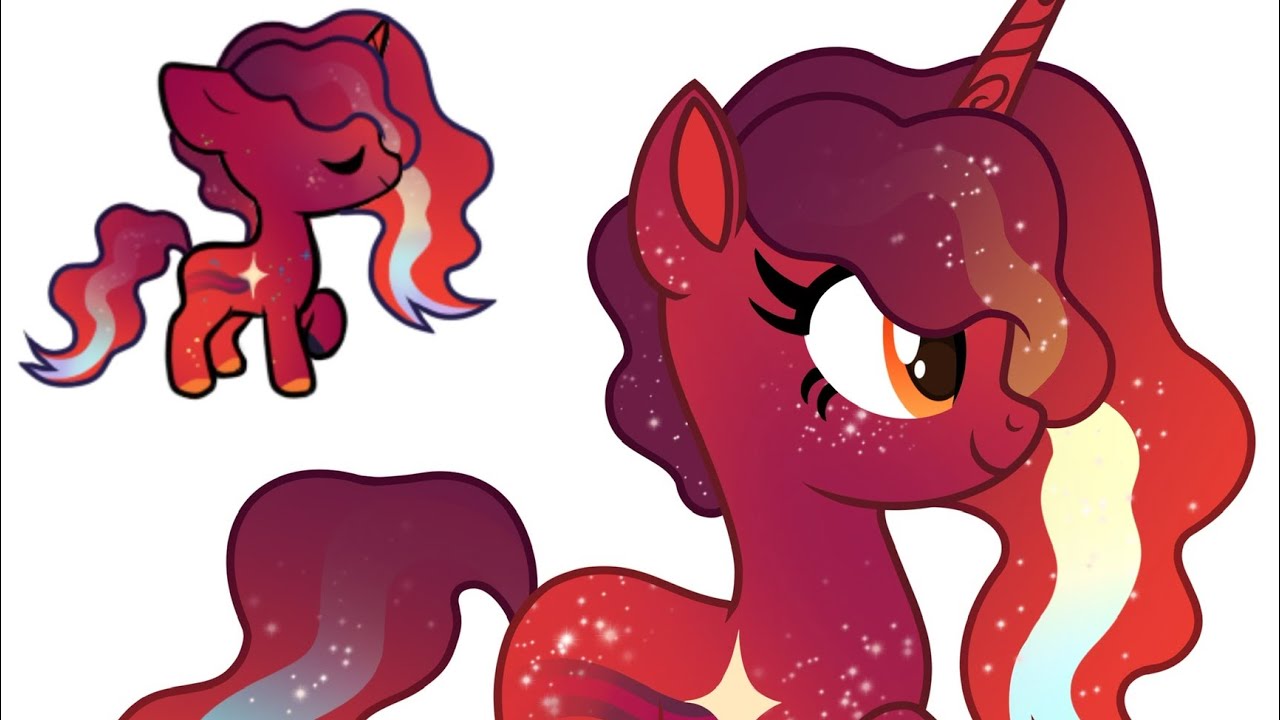 MLP:FiM OC Drawing "unnamed" (Speedpaint) - YouTube