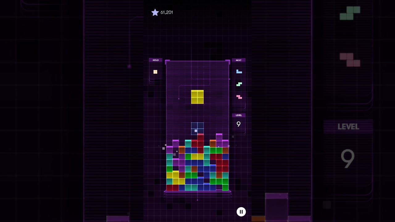 Tetris Walkthrough by N3TWORK iOS and Android | Full Marathon Score ...