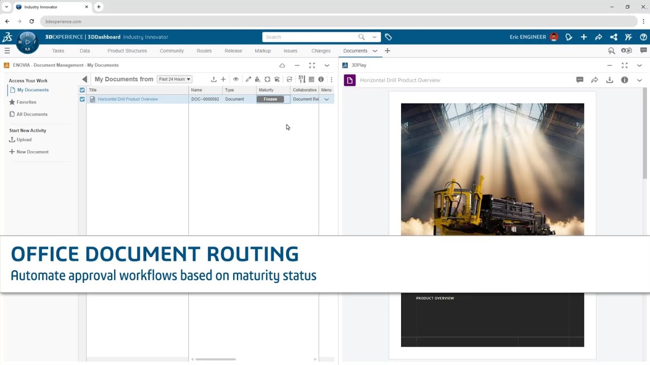 OFFICE DOCUMENT ROUTING | SOLIDWORKS 2026 - YouTube