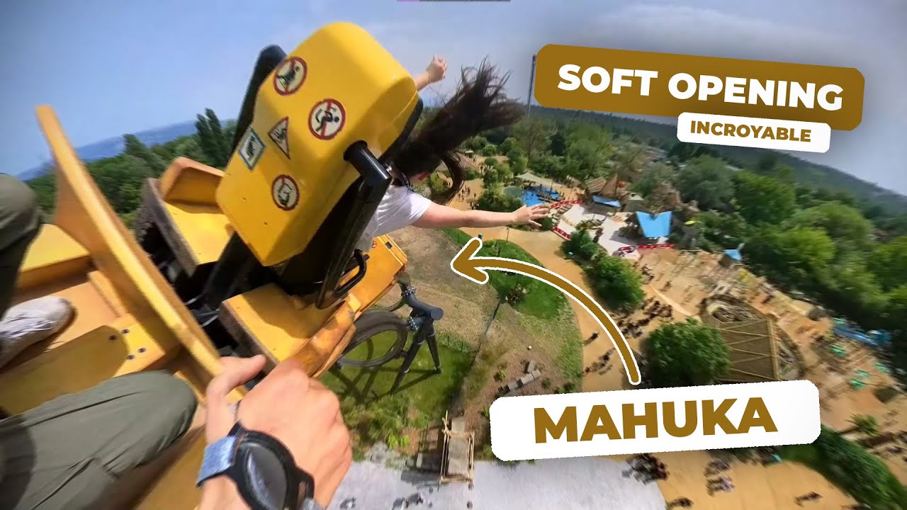 J’ai pu tester MAHUKA ! - Walibi Rhône-Alpes - YouTube