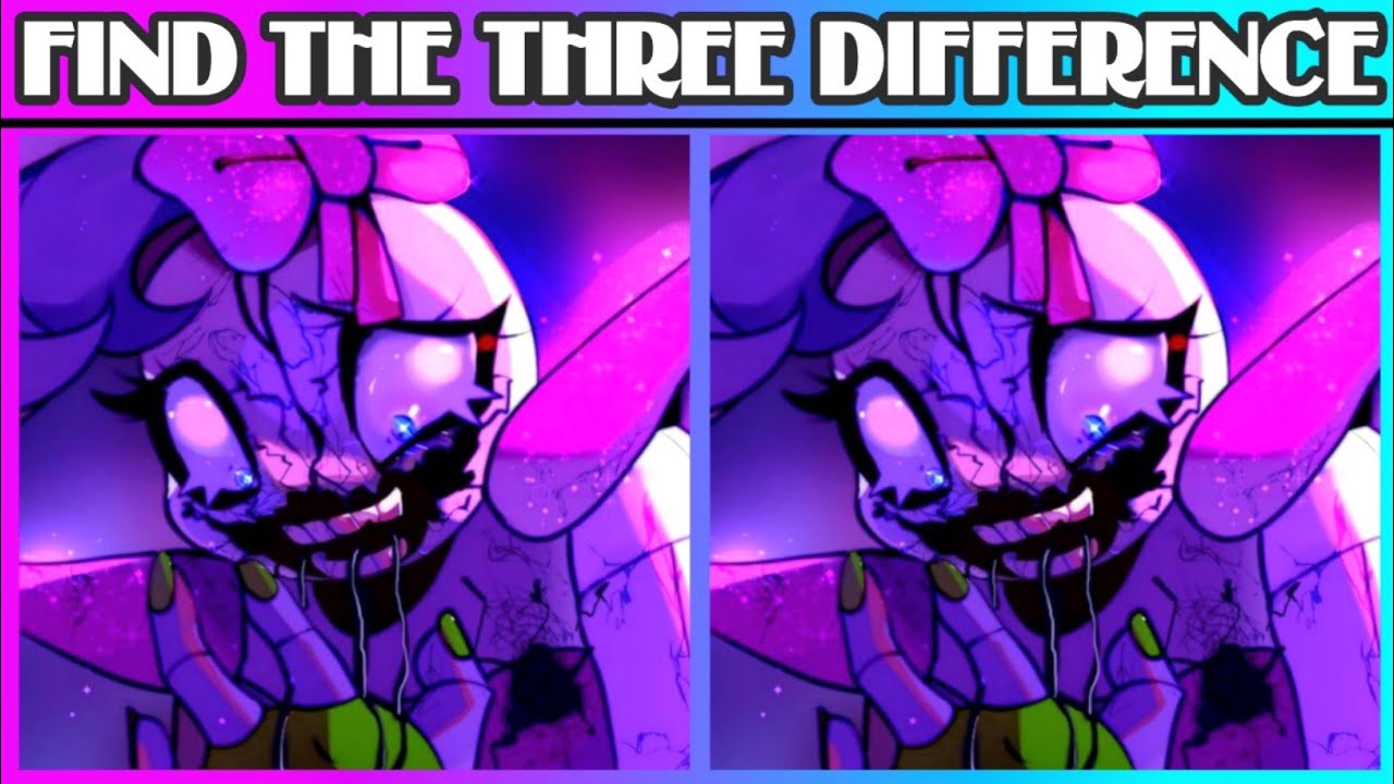 FNAF SPOT THE DIFFERENCE #Puzzle 31 | FNAF PUZZLE FIND THE DIFFERENCE ...