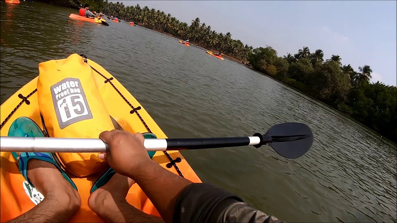 Kayaking in Mulki | GoPro | Hero7 - YouTube