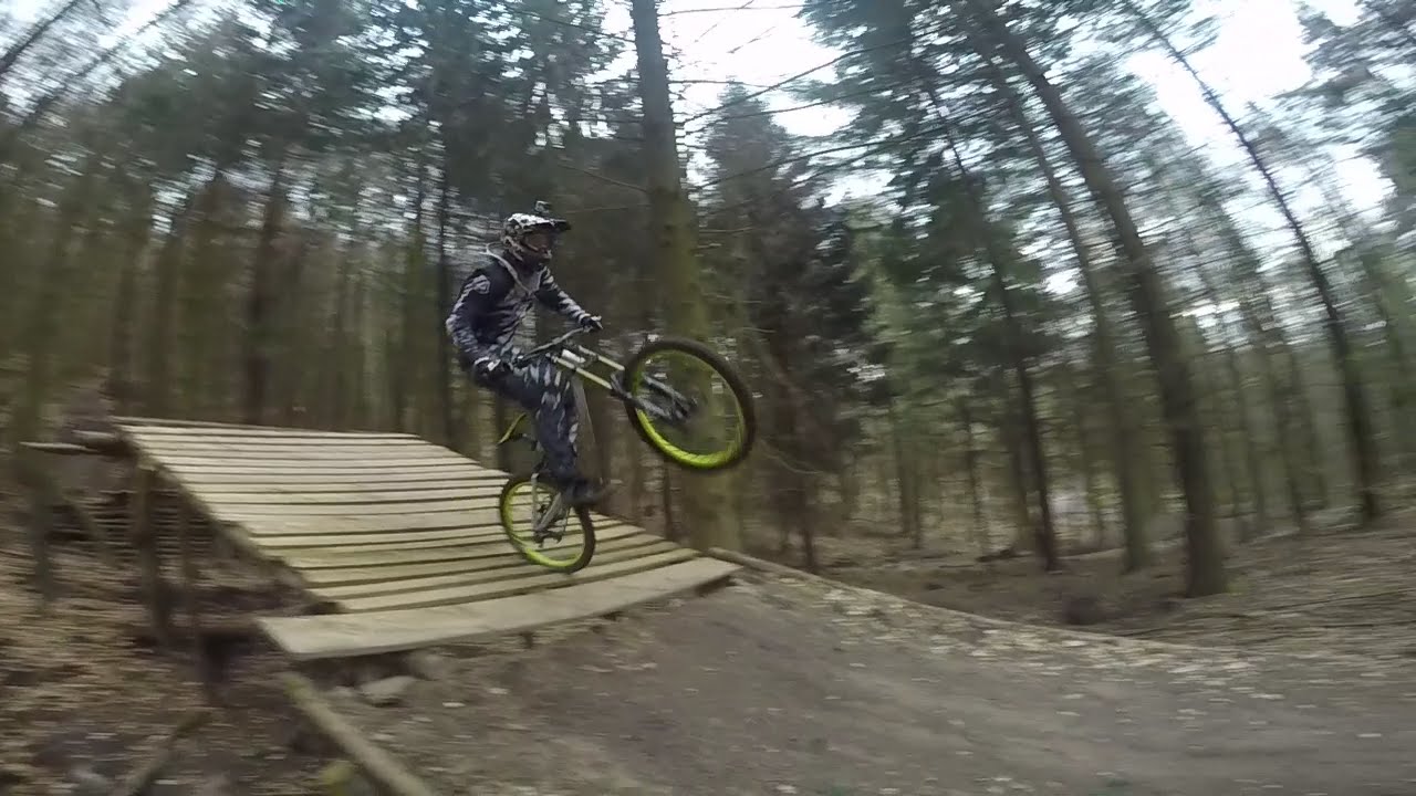 Hard Downhill Crash - YouTube