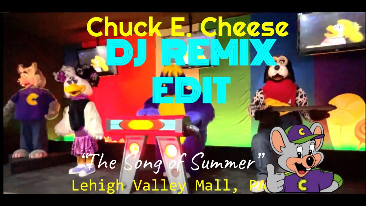 DJ Remix Animatronics EDIT! Song of Summer DJ Munch Remix Chuck E ...
