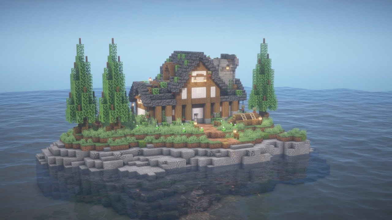 Minecraft Small Deepslate House - YouTube