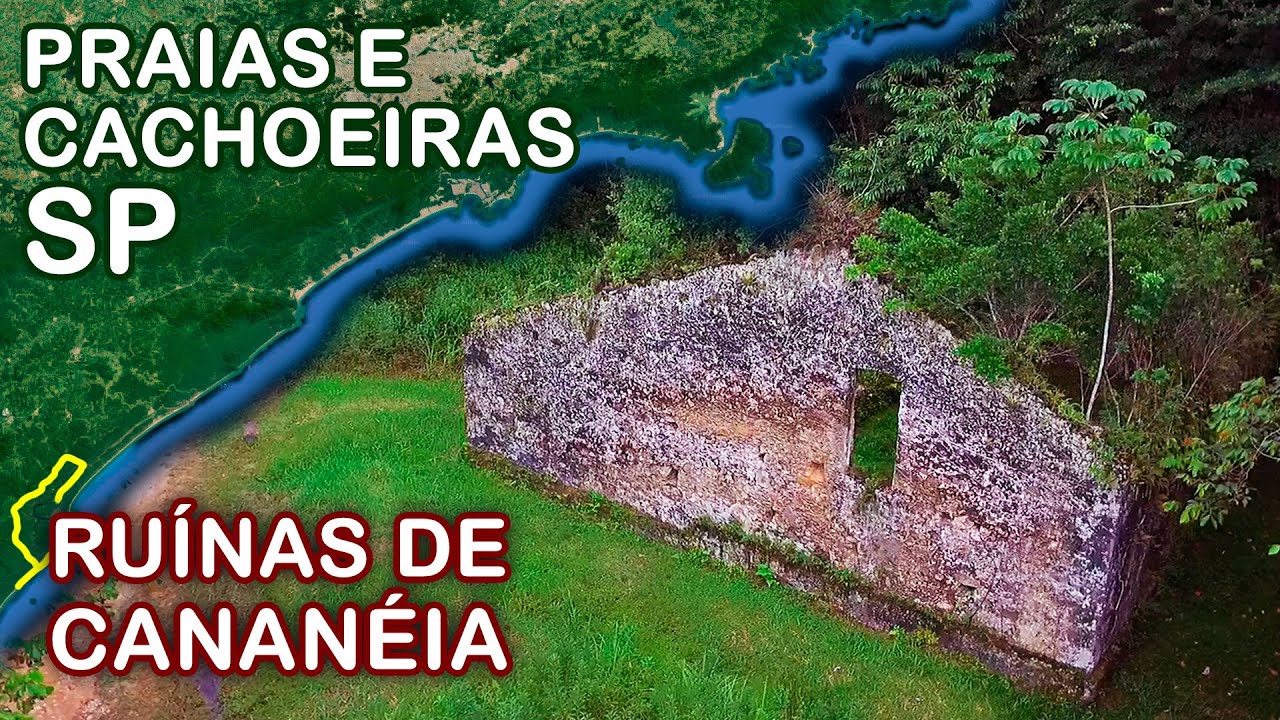 Ruínas e o Centro de Cananéia - Litoral Sul de SP - YouTube