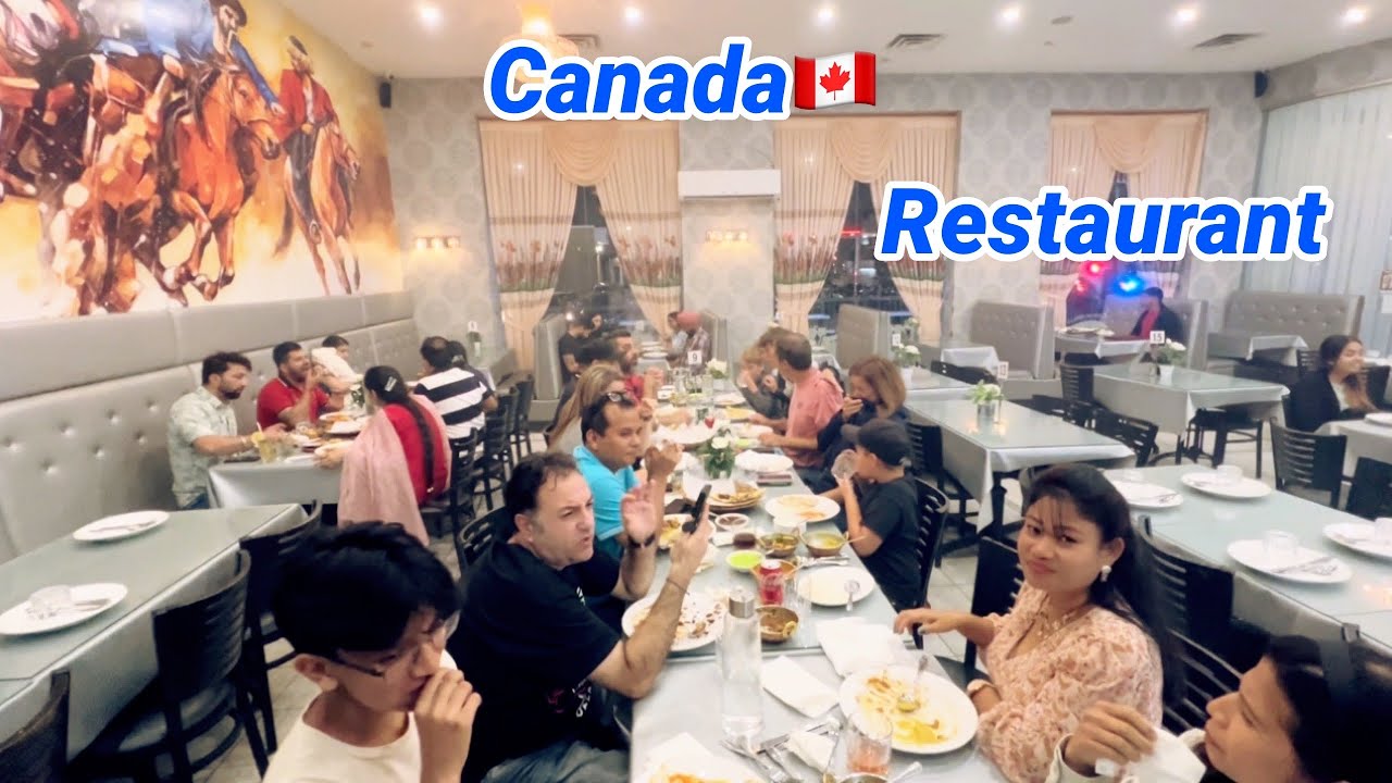 Indian Restaurant in Canada 🇨🇦#RenuBoroCanada🍁#Bodovlogs#Bodofamily ...