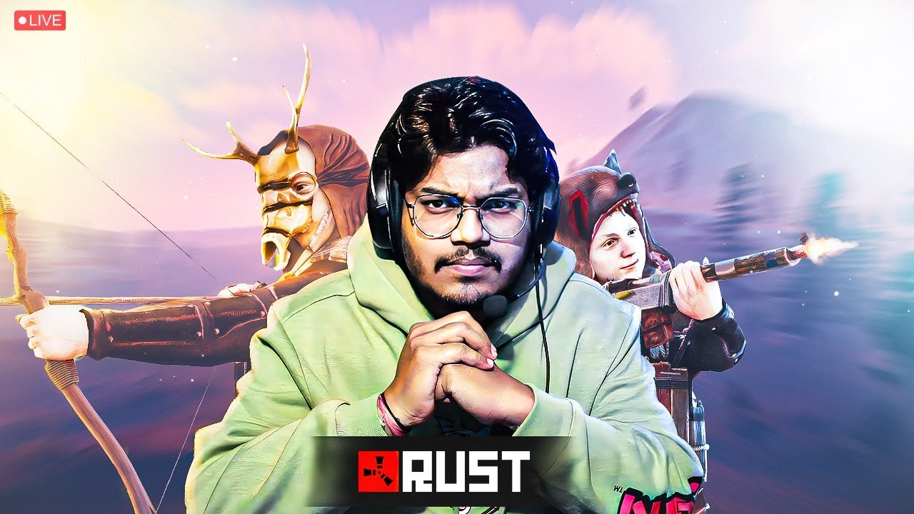 MR CARTOON RUST LIVE ON THE RUST YATRA SERVER | GRINDING FOR GUNS AND ...