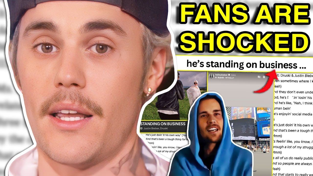 JUSTIN BIEBER CLAPS BACK … addressing backlash in new album - YouTube