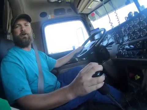 Shifting a Peterbilt 389 18 speed - YouTube