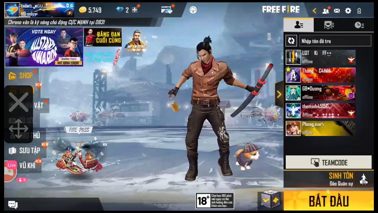 Free Fire - Custom FF buổi trưa 45kc - 999kc trao trực tiếp trên live ...