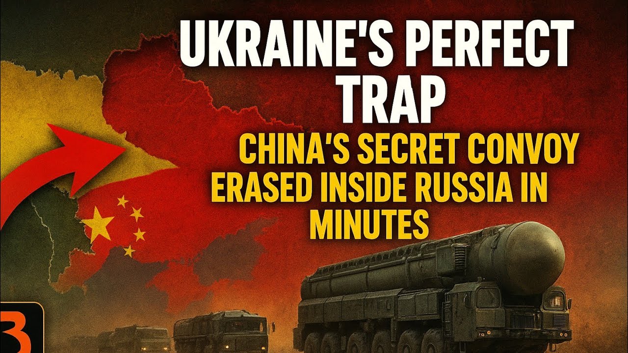 Ukraine’s Perfect Trap: China’s Secret Convoy Erased Inside Russia in ...